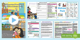 Kindergarten Welcome Pack - Starting School Activities