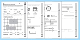 Year 4 Length Assessment Sheet