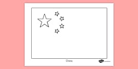 Tuvalu Flag Colouring Sheet (teacher made) - Twinkl