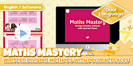 Grade 7 Maths - Term 1 - Year 6 Fractions Written Division Methods with
