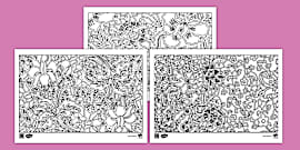 Lembaran Mewarna Bunga Raya Merdeka: Bunga Kebangsaan