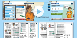 Comparing Fractions Game (teacher made)