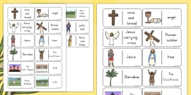 Easter Story Sequence Worksheet - Printable Cards for Kids