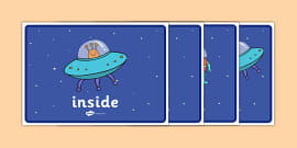 Space Themed KS1 Word Mat - word mat, writing aid, mat, space, space theme