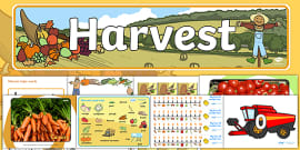 Fun Harvest Activities Resource Pack (Teacher-Made)