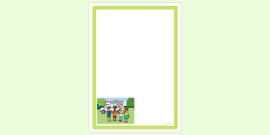 FREE! - Ice Cream Page Border | Page Borders | Twinkl