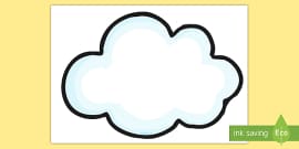 KS1 Types of Clouds Display Posters (teacher made) - Twinkl
