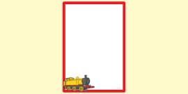 FREE! - Army Tank Page Border | Page Borders | Twinkl