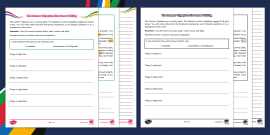 The ABCs of the Olympics Writing Activity (teacher made)