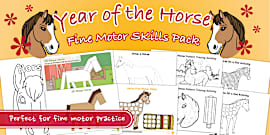 Year of the Snake Fine Motor Skills Activity Pack | Twinkl