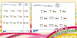 Plan de lectoescritura: La letra T - Lectura 2 - Twinkl