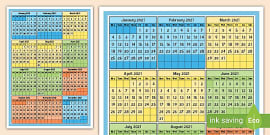 Farm Themed Calendar Template