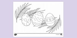 FREE! - Wind Branches Colouring Sheet | Colouring Sheet