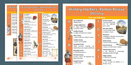 KS2 Make a Roman Shield Activity Pack - Twinkl