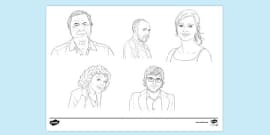 People Colouring | Colouring Sheets (teacher made) - Twinkl