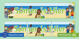 Vertoonbanier Beroepe (l'enseignant a fait) - Twinkl