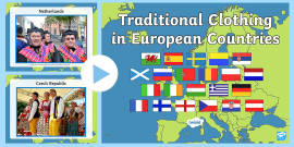 European Countries Traditional Clothing Display Photos - clothes