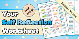 EYFS | Self-Reflection | Teacher Planner