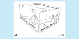 Biscuit Food Packaging Colouring Sheet (teacher made)