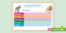 Pets Reward Chart (teacher made) - Twinkl