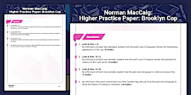 Higher Practice: Basking Shark | Practice Paper - Twinkl