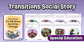 Using Deodorant Social Story Booklet for Special Educaiton