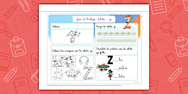 Guía de Trabajo: Sonido Inicial - Letra J - Twinkl