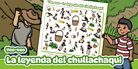 Guía de trabajo: La leyenda del Chullachaqui - Leer y unir