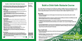 Obstacle Course Ideas - Twinkl Teaching Wiki