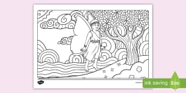 Forgiveness Colouring Page (teacher made) - Twinkl