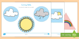 FREE! - Weather Word Mat English/Mandarin Chinese/Pinyin - Weather Word Mat