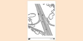 FREE! - Newgrange Aerial View Colouring | Colouring Sheets