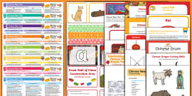 EYFS Chinese New Year Phonics Activities Resource Pack