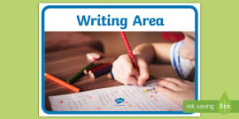 👉 Small World Area Photo Sign (teacher made)