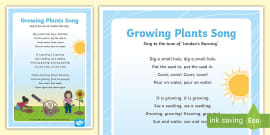 Growing Seeds Song (teacher made)