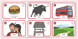 Graad R Klanke Flitskaarte r (Teacher-Made) - Twinkl