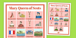 FREE! - Mary Queen of Scots Word Cards - mary queen of scots, word cards