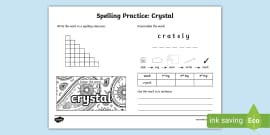 Jealous Spelling Practice Worksheet (teacher made) - Twinkl