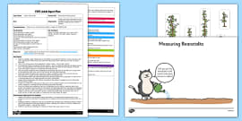 Beanstalk Height Chart (teacher made) - Twinkl