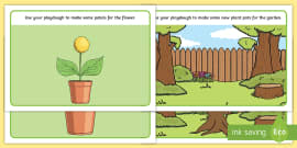 Birthday Cake Playdough Mats (teacher made)