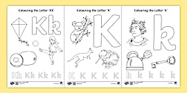 Letter N Colouring Pages - Twinkl