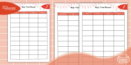 Short-Term Planning in Education Template | Twinkl | CfE