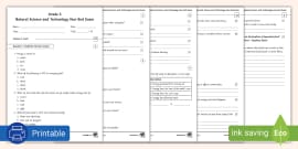 NS Tech Grade 6 Term 4 Exam Papers | Senior Phase | Twinkl