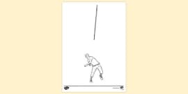 FREE! - Boy Throwing Hurling Stick Colouring | Colouring Sheets