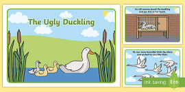 The Ugly Duckling Differentiated Maze Worksheet / Worksheet Pack