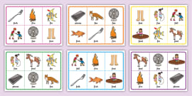 /f/ Medial Sound Snap Card Game (teacher made)