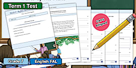 Grade 7 English FAL Lesson Plan Term 2 (CAPS Aligned)