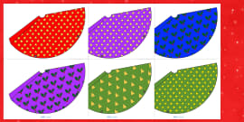 FREE! - Christmas Party Hats to Make | Primary Resources