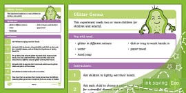 How Germs Are Spread Science Experiment (Teacher-Made)