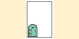 FREE! - Fairy Window Minibeasts Page Border | Page Borders | Twinkl